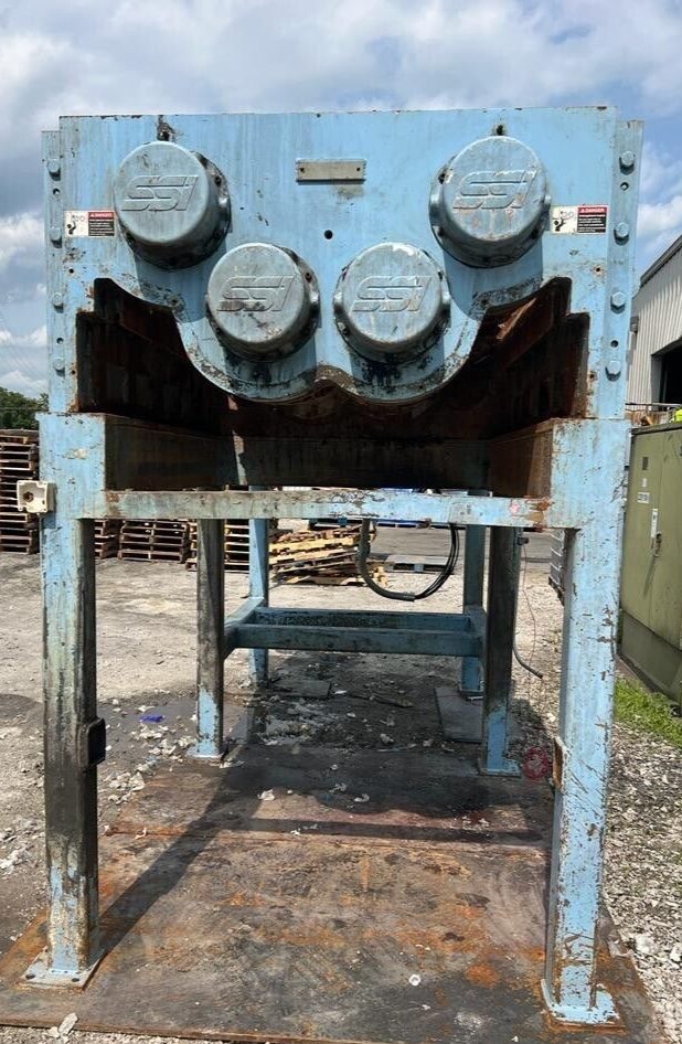 SSI Q85ED Four-Shaft Industrial Shredder, 150HP, 480V, 60Hz, 3 Phase ...