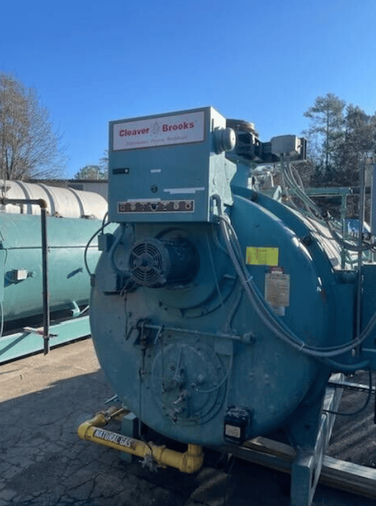 Cleaver Brooks 200 HP, Model CB 700-200-125, 125HW, 8,370,000BTU - J ...