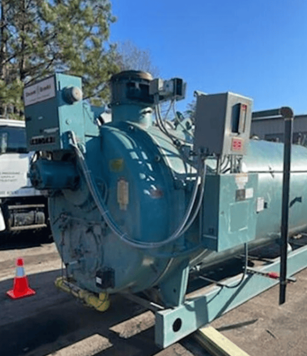 Cleaver Brooks 200 HP, Model CB 700-200-125, 125HW, 8,370,000BTU - J ...
