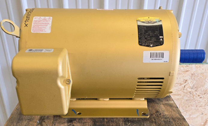 Baldor EHM2511T-G, 10HP AC Motor, 3 Ph, 1200 RPM, 230/460 Volt, 256T ...